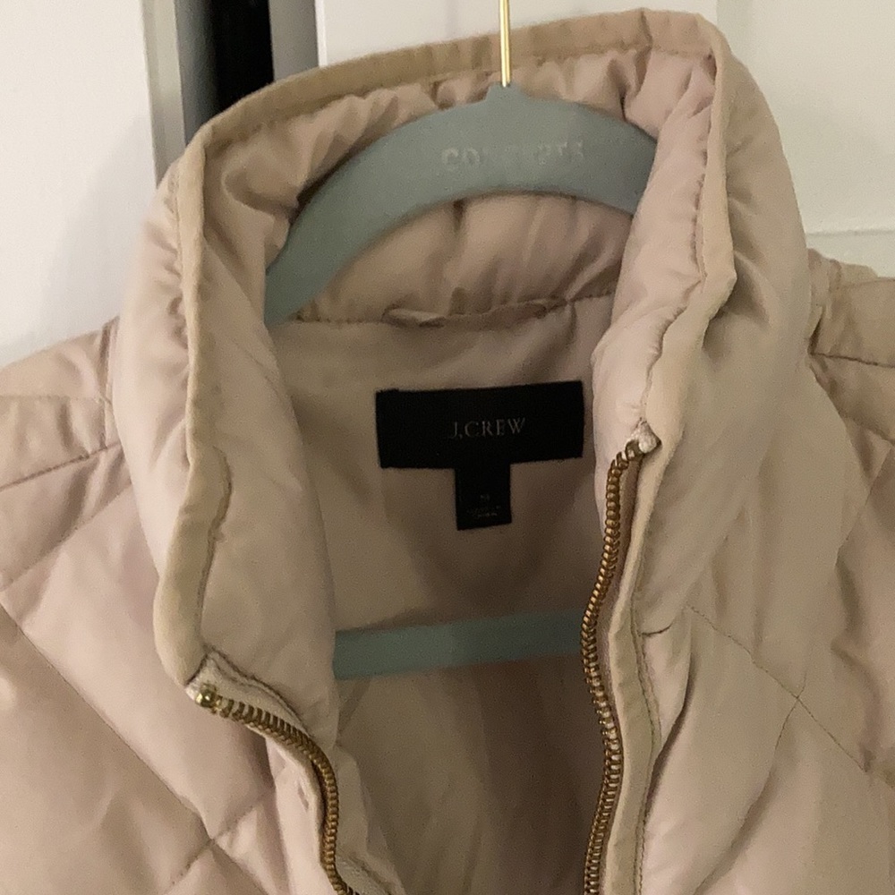 Perfect Condition Tan Puffer Vest - Gem